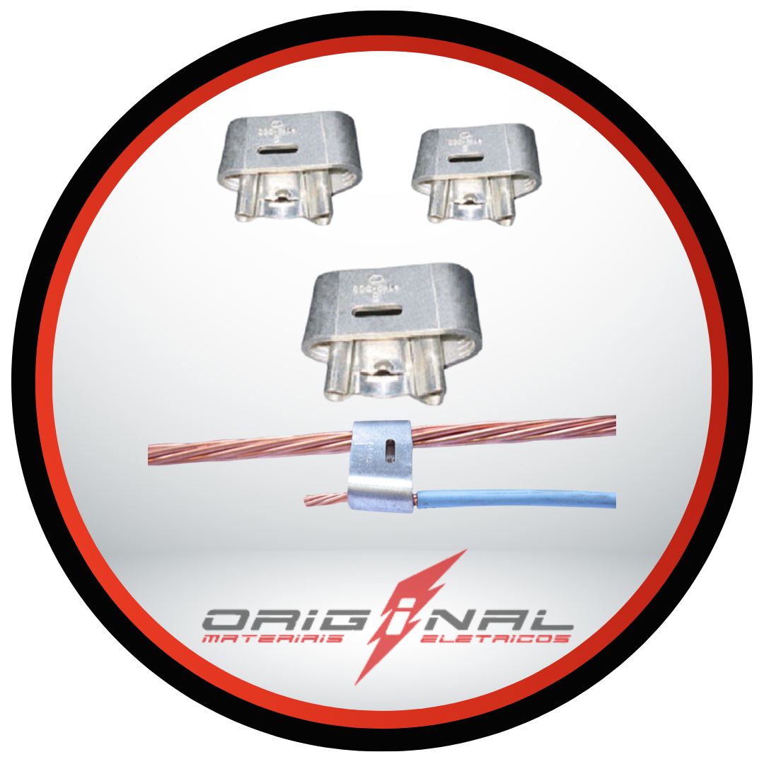 CONECTOR CUNHA ASSIMÉTRICO CDC - Original Eletricidade