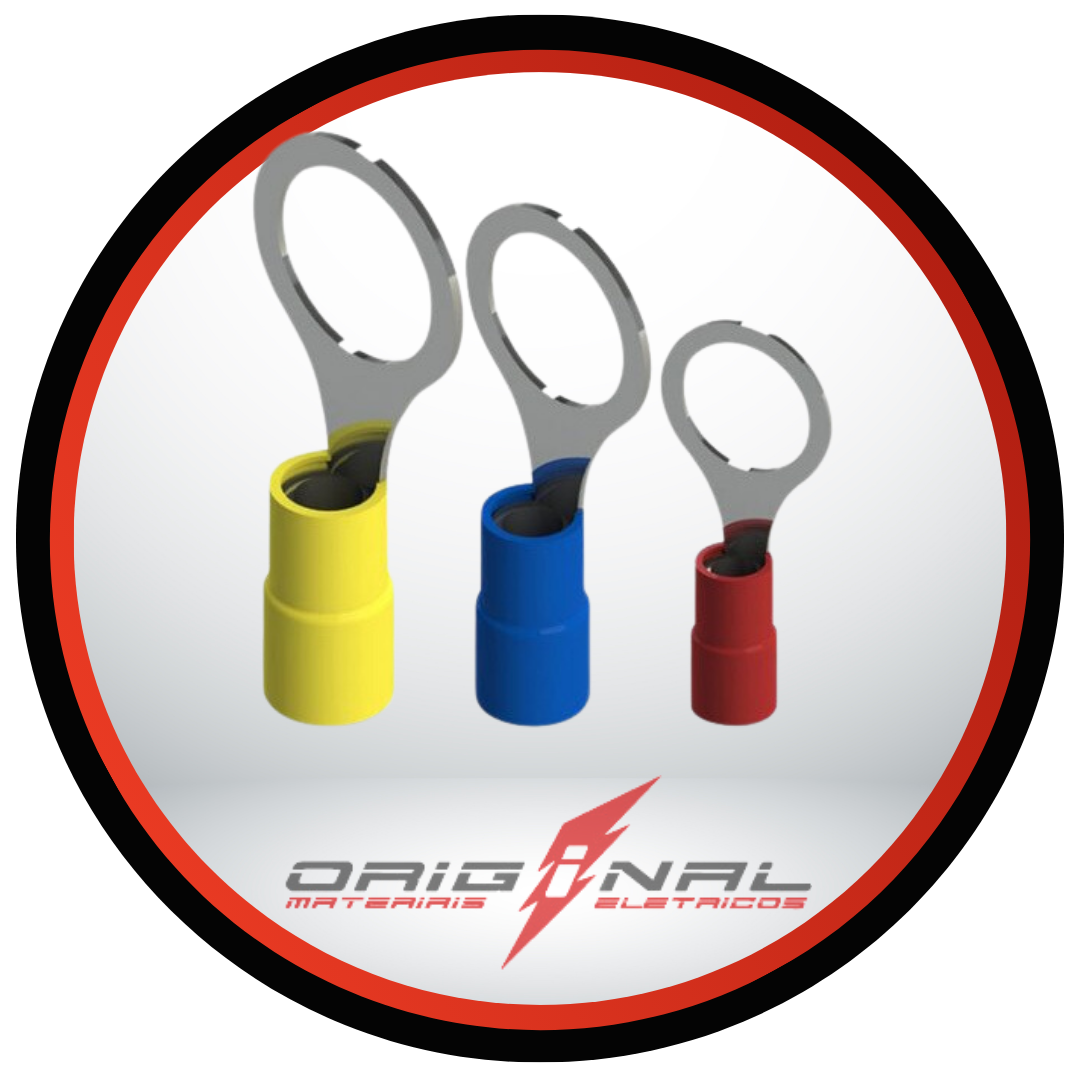 TERMINAL PRÉ ISOLADO OLHAL/ANEL - Original Eletricidade