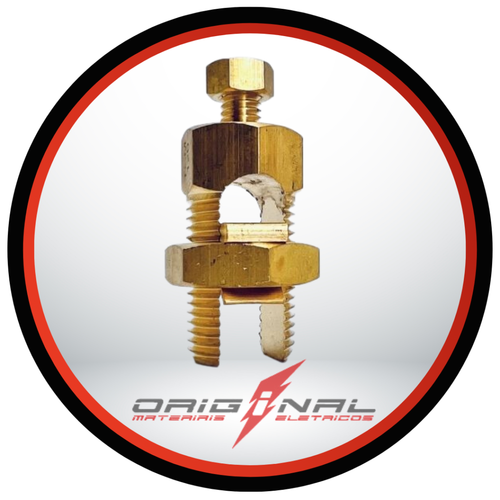 CONECTOR PARAFUSO FENDIDO SPLIT BOLT COM RABICHO - Original Eletricidade